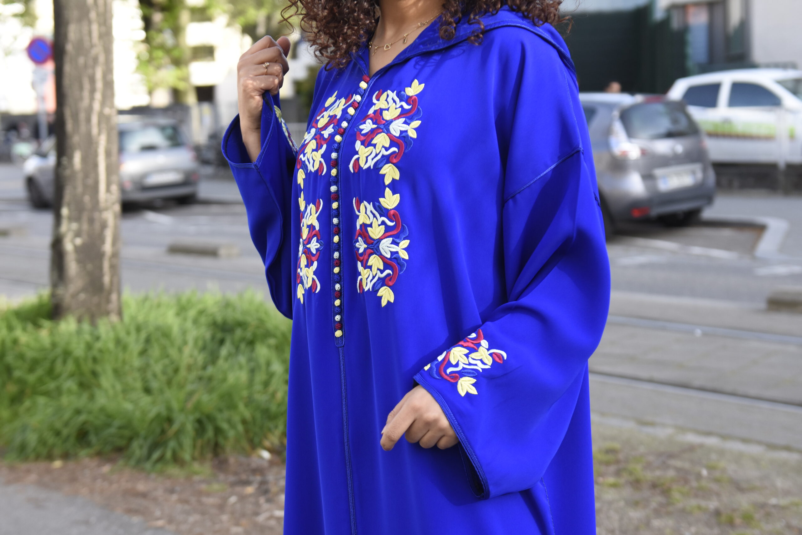 Jellaba avec broderie - Mayss Creations
